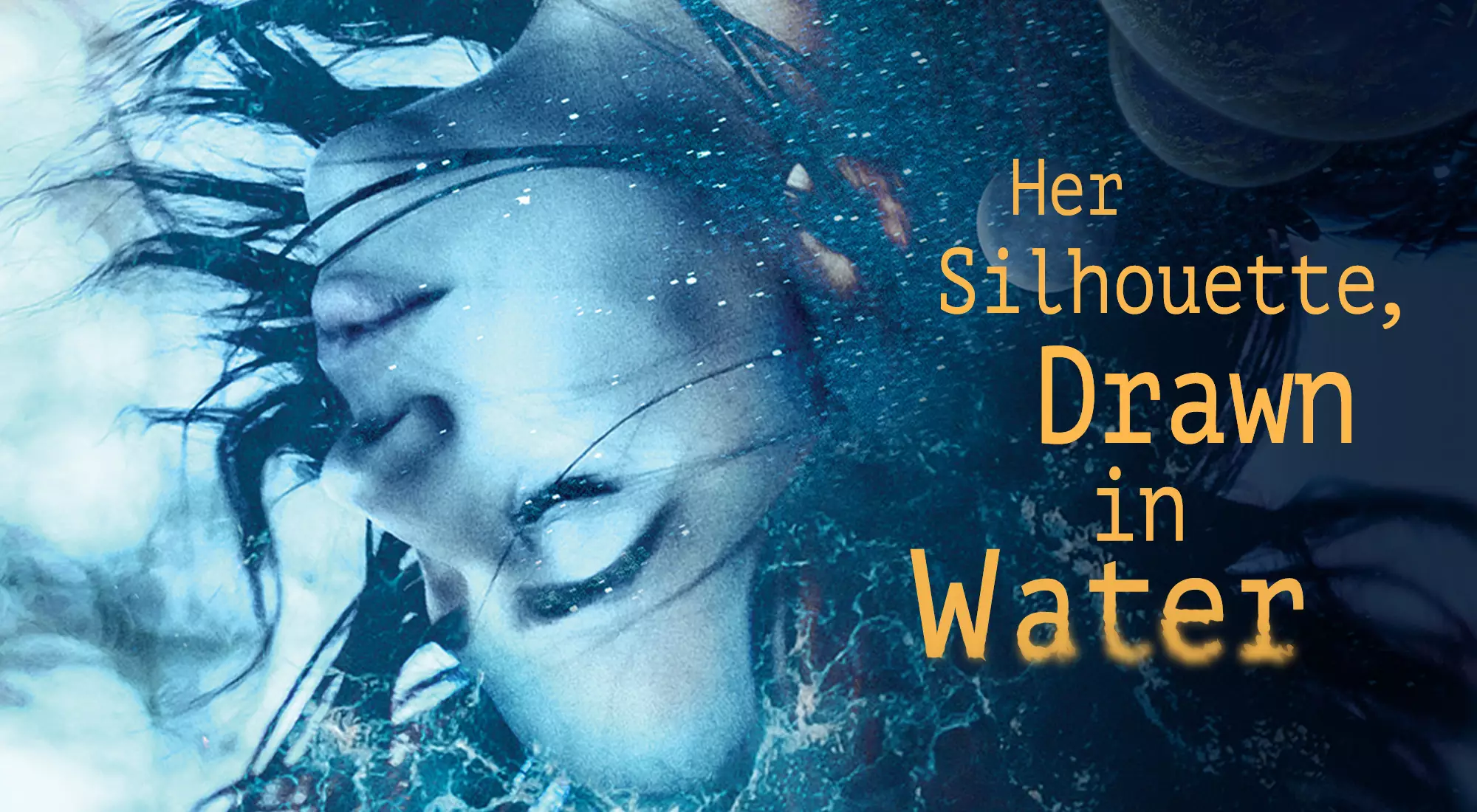 טראומה וחוסר התמצאות: הצללית שלה מצוירת במים מאת וילר קפטן