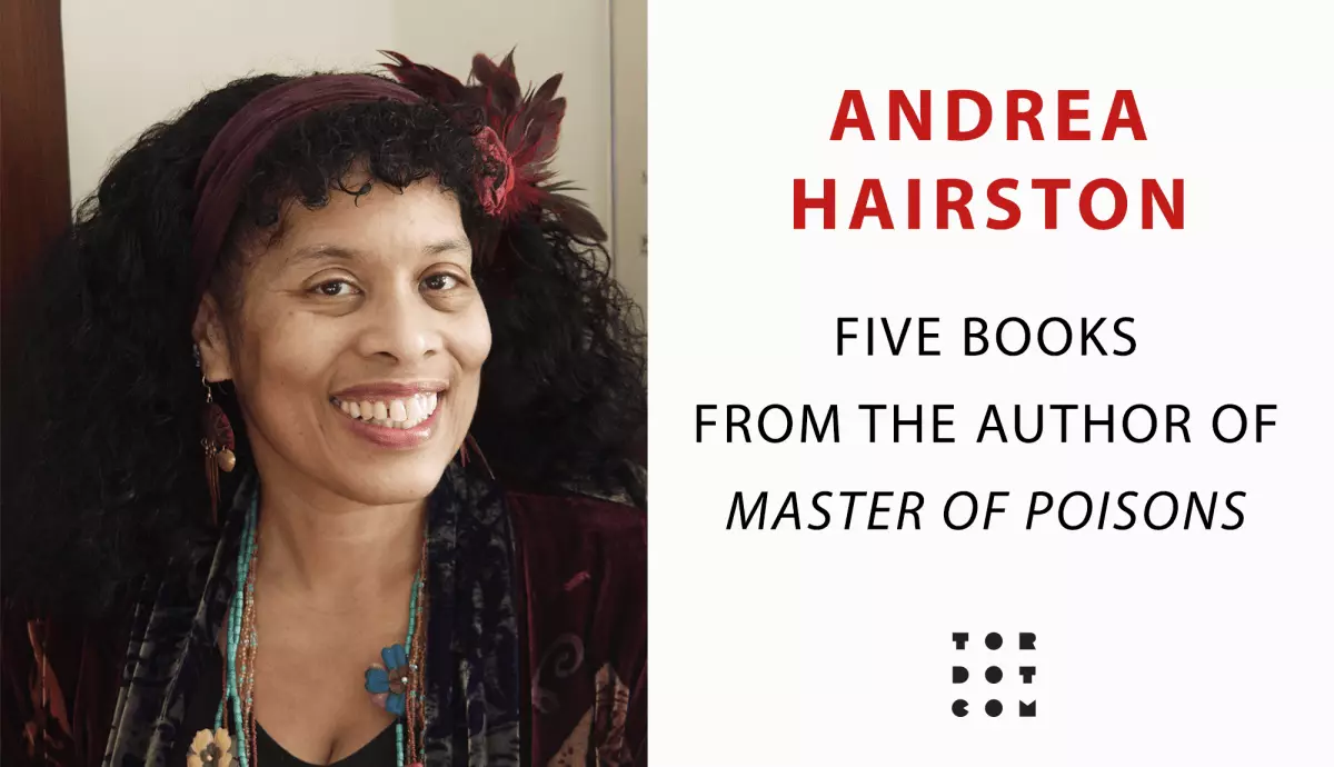 Aspekter av historia och framtid: Tillkännage fem böcker från Andrea Hairston