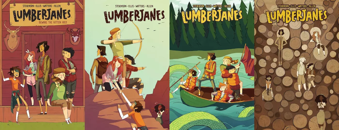 Lumberjanes اثر نوئل استیونسون به HBO Max می رود