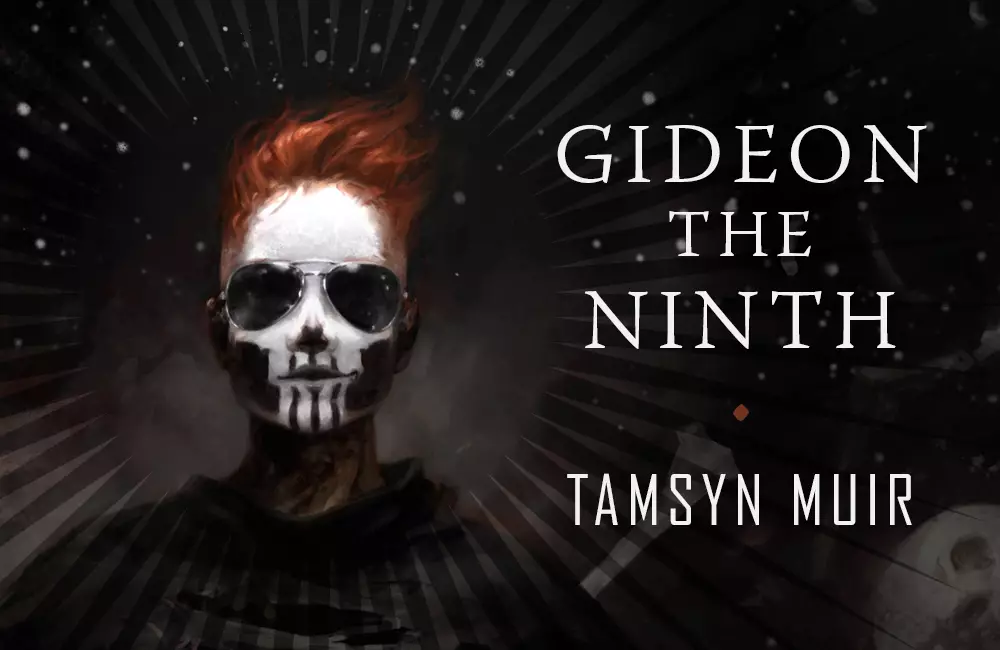 Fique profundamente confortável com a capa de Gideon the Ninth de Tamsyn Muir