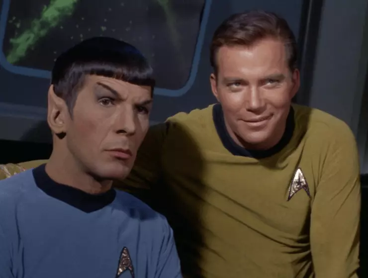 Star Trek Original Seri, Spock ak Kirk, Galileo Seven
