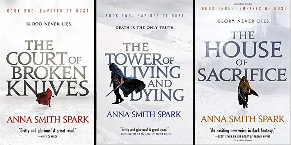 Anna Smith Spark Parolas Grimdark en Ŝia r/Fantasy AMA