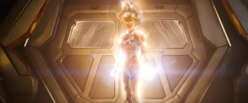 Captain Marvel is die vreugdevolle besef van 'n vrou wat tot haar mag kom