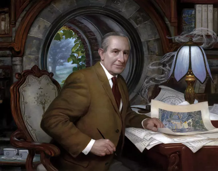 J.R.R. Tolkien- လူ၊ ဒဏ္ဍာရီ၊ ကော်ဖီစားပွဲစာအုပ်။ 13404_9