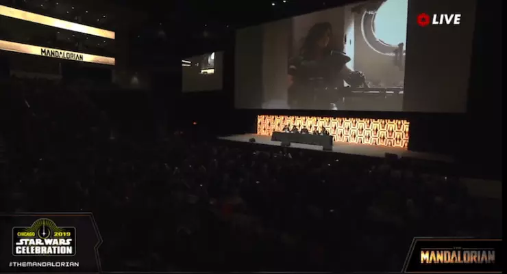 Ang Mandalorian, preview sa telebisyon, Star Wars Celebration