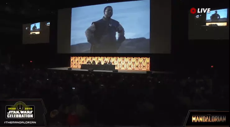 Ang Mandalorian, preview sa telebisyon, Star Wars Celebration