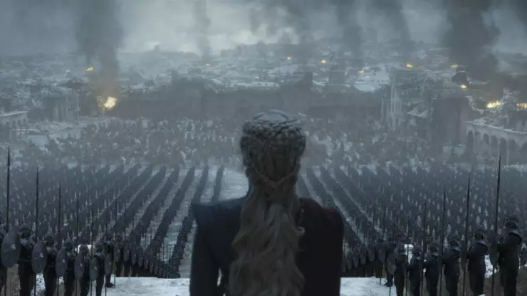 Discusión/Revisión do final da serie Game of Thrones: "O trono de ferro"
