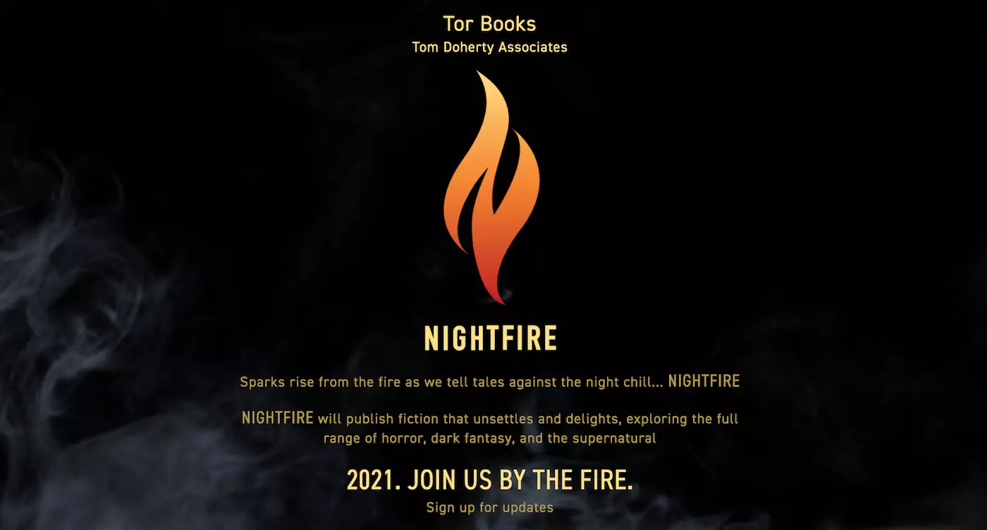 Tom Doherty Associates ប្រកាស Nightfire ដែលជារូបភាពភ័យរន្ធត់ថ្មី។ 13482_1