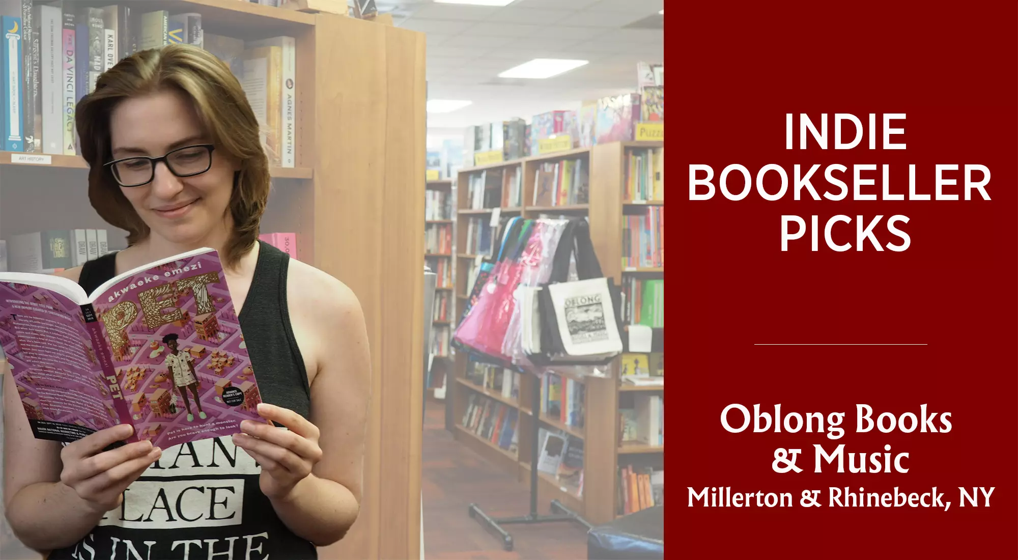 Sci-Fi & Fantasy Indie Bookseller Picks: Oblong Books zu Rhinebeck, NY