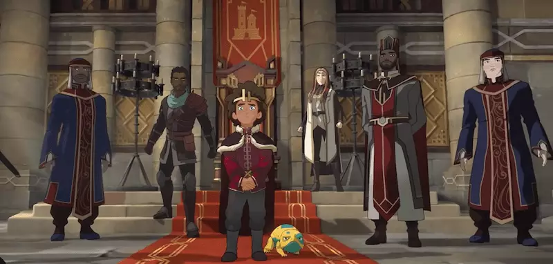 Dragon Prince, 3. Sezonu Yüzüklerin Efendisi Filmine Rakip Olabilecek Bir Savaşla Bitirdi