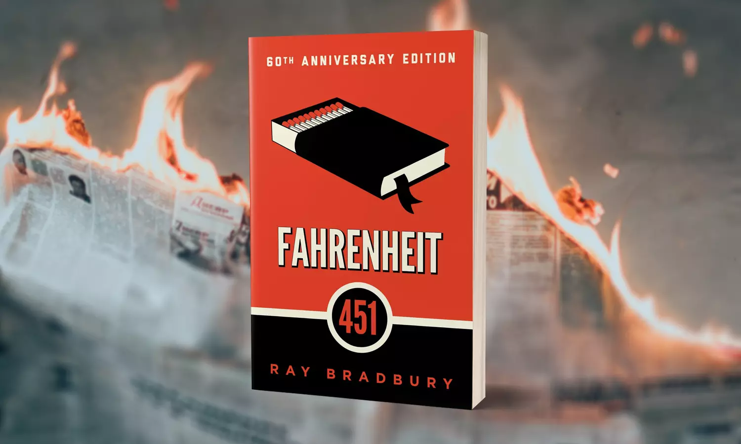 Ray Bradbury Fahrenheit 451 kangekaelne, vankumatu optimism