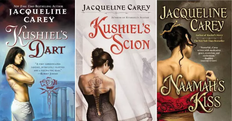 SFF serie zabala 9+ liburu Kushiel Jacqueline Carey