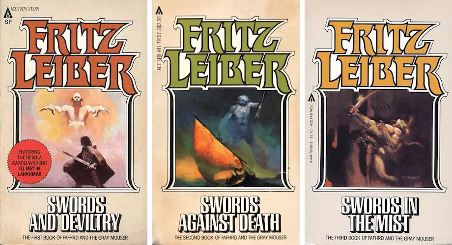 Fafhrd Fet the Grey Mouser: Swords and Deviltry saunia e Fritz Leiber