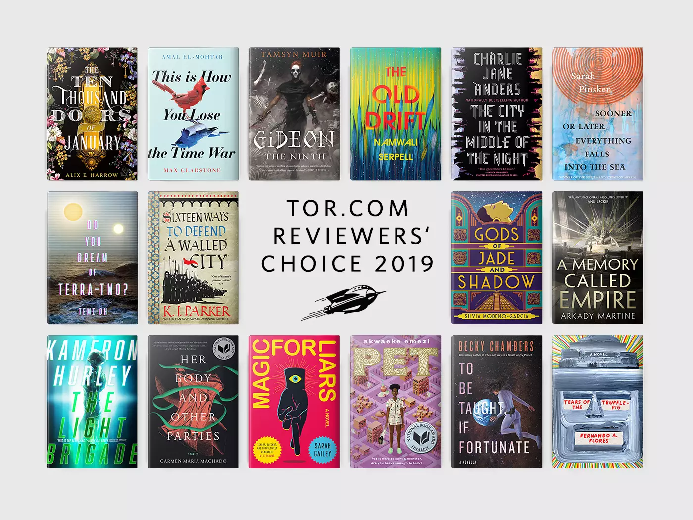 Tor.com-anmeldere velger de beste bøkene i 2019