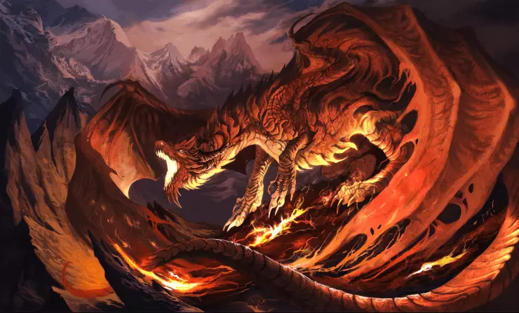 Tantaran'ny Dragona manerana ny literatiora tandrefana 14075_3