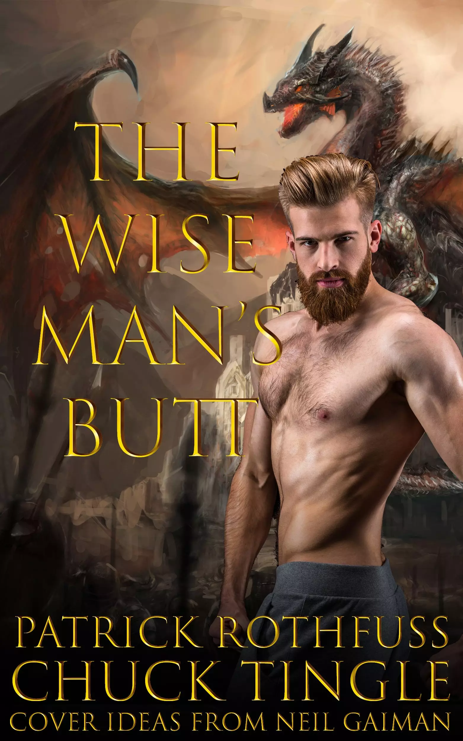 Aquela vez que Patrick Rothfuss, Chuck Tingle, John Scalzi e Neil Gaiman crearon The Wise Man's Butt 14186_8