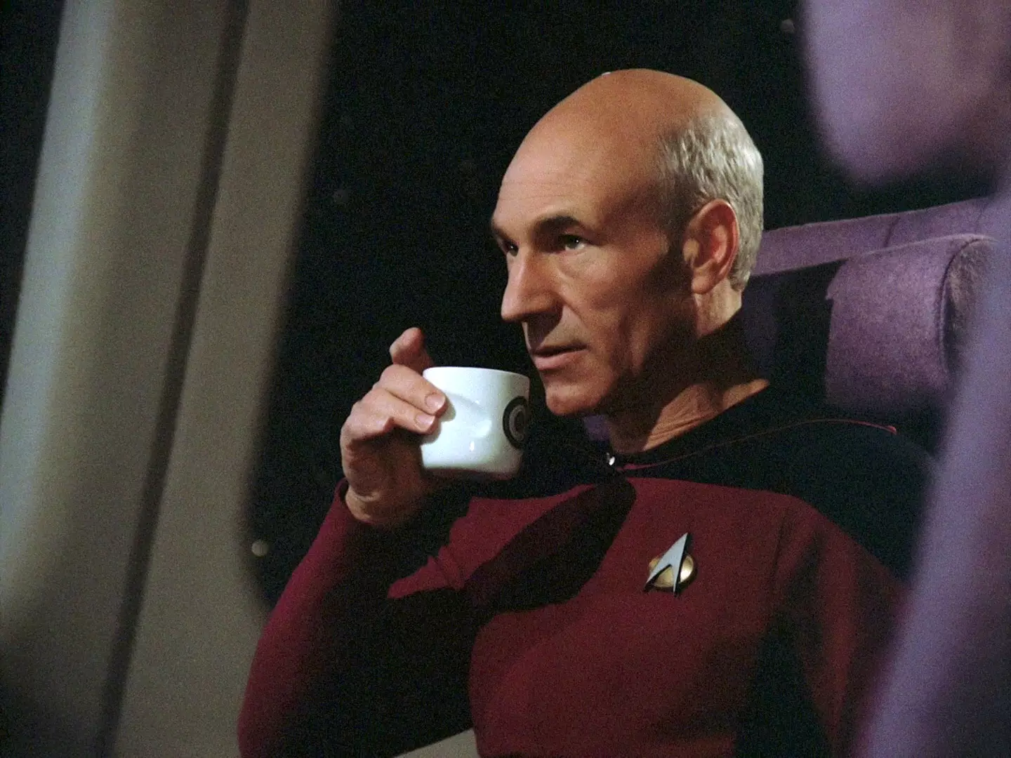 A Picard probablemente lle guste o café tanto, se non máis, que a Earl Grey