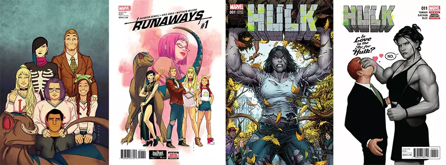 Жагсаалтыг татах: Hulk болон Runaways-тай хамт алдагдал, нөхөн сэргээлтийг судлах