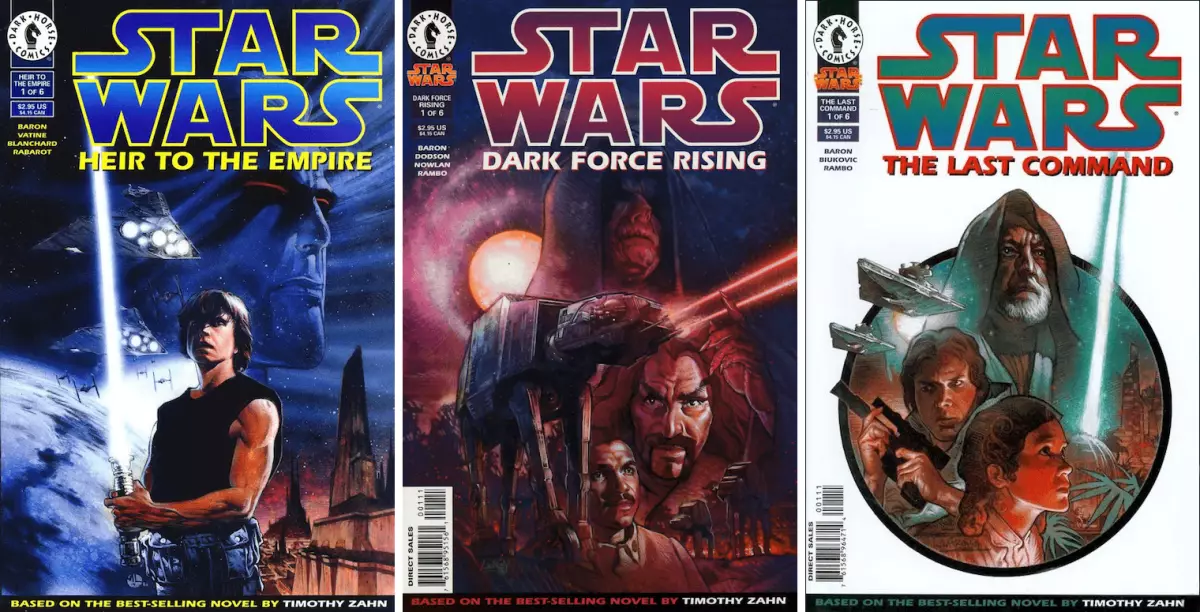 Alaeze Ukwu ahụ agaghị akwụsị: Trilogy Thrawn nke Timothy Zahn dere