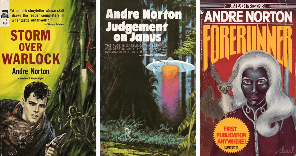 Cinc obres SFF que recorden a Andre Norton