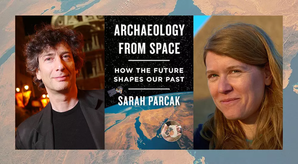 Imagine as possibilidades: Neil Gaiman e Sarah Parcak sobre arqueologia do espaço