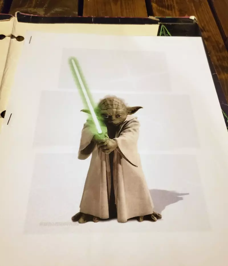 Mo Ṣe Awọn Binders ti o kun fun Ohun elo Star Wars bi ọdọmọkunrin, Lakoko ti awọn Prequels ti njade jade. Mo Kan Wa Wọn. 14566_14