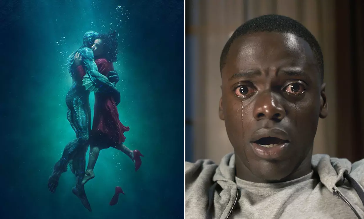 Get Out og The Shape of Water nomineret til Oscars for bedste film