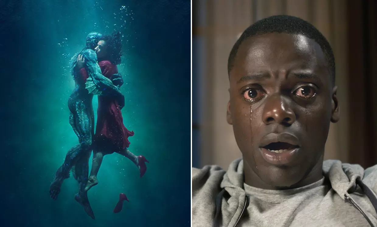 Get Out နှင့် The Shape of Water သည် အကောင်းဆုံးရုပ်ပုံအော်စကာဆုအတွက် ဆန်ခါတင်စာရင်းဝင်ခဲ့သည်။