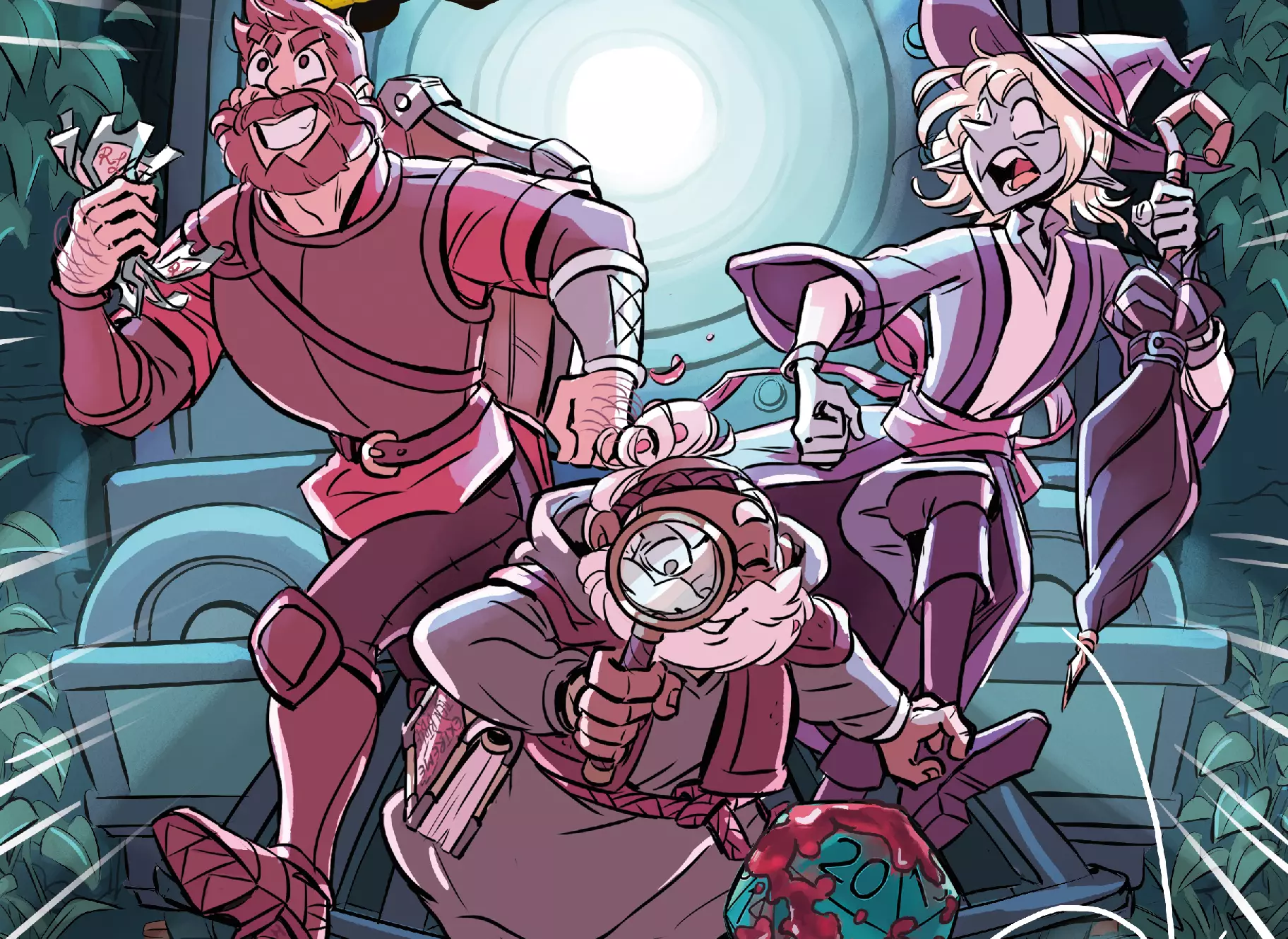 Adventure Zone-skaperne Travis McElroy, Clint McElroy og Carey Pietsch på spranget fra podcast til grafisk roman