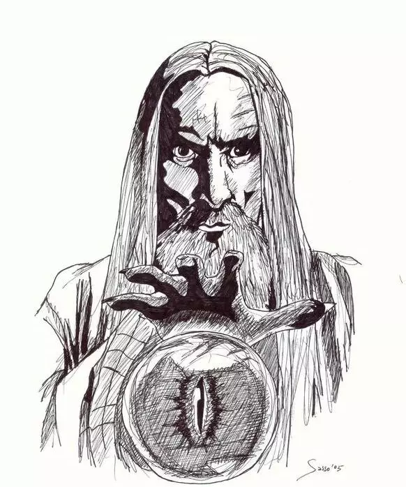 Erdiko Lurraren jendea arakatzen: Saruman, Artisautza Gizona eta Morroi Erori