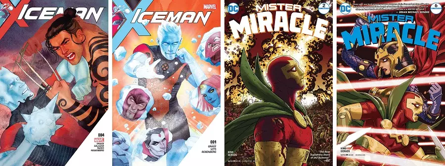 បញ្ជីទាញ៖ Iceman, Mister Miracle និងវិបត្តិដែលមានស្រាប់