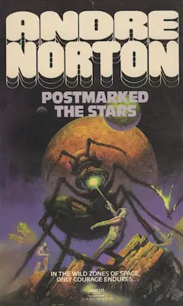 Seachadadh Speisialta: Postmarked the Stars le Andre Norton