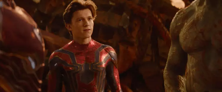 Avengers: Infinity War Spoiler-Rezension Peter Parker Spider-Man