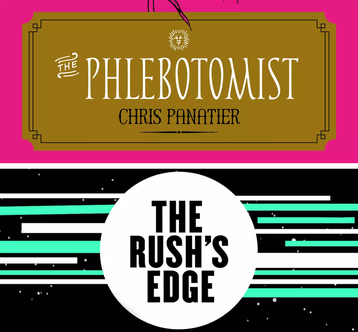It iepenbierjen fan The Phlebotomist and The Rush's Edge, twa nije SF-romans fan Angry Robot Books