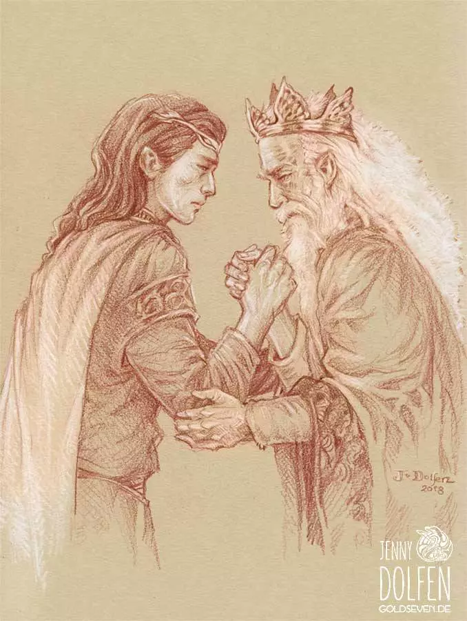 Middleer togalagynyň adamlaryny öwrenmek: Elrond Half-elven, Rivendelliň tebibi 15001_1