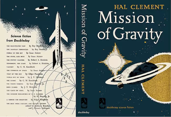 Onye Okike nke Ụwa: Mission of Gravity site n'aka Hal Clement 15017_2