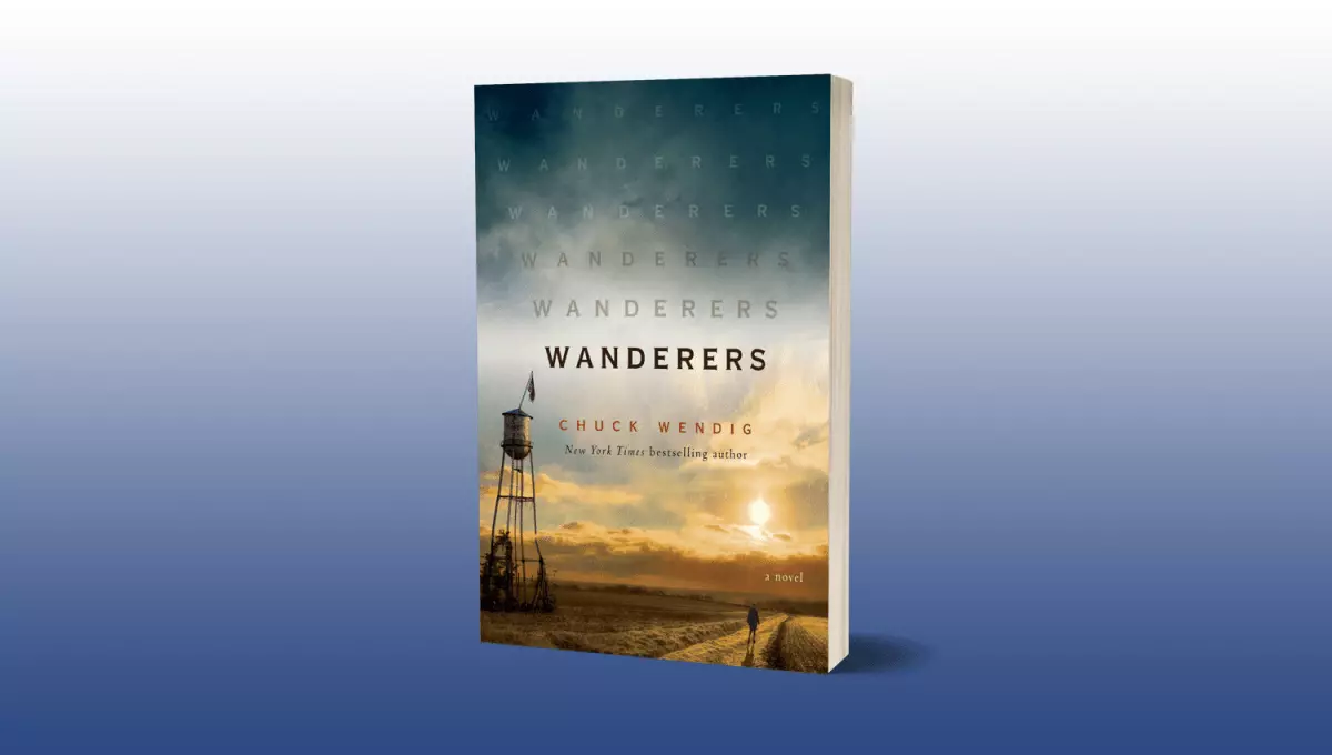លោក Chuck Wendig's Wanderers ចេញហើយ io9 មានសម្រង់មួយ។