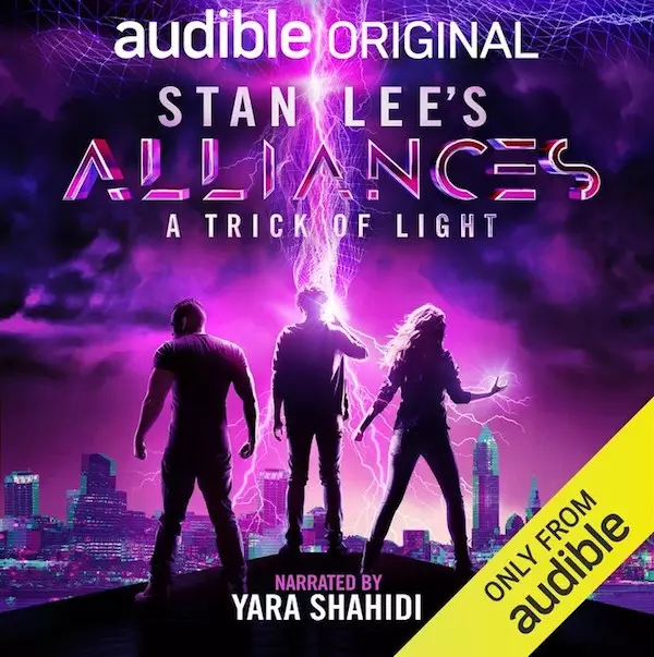Lytt til et utdrag av Stan Lees Alliances: A Trick of Light Fortalt av Yara Shahidi!