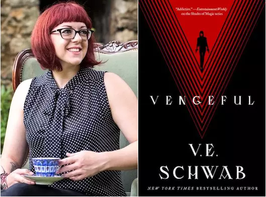 Sjoch V.E. Schwab on Tour for Vengeful!