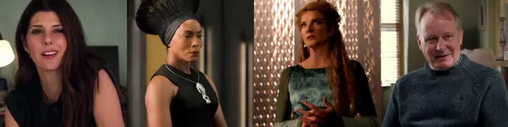 Tante May, Queen Frigga, Queen Ramonda, Erik Selvig