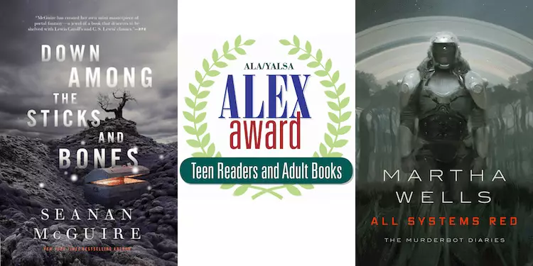 Seanan McGuire dan Martha Wells adalah Pemenang Alex Award 2018!