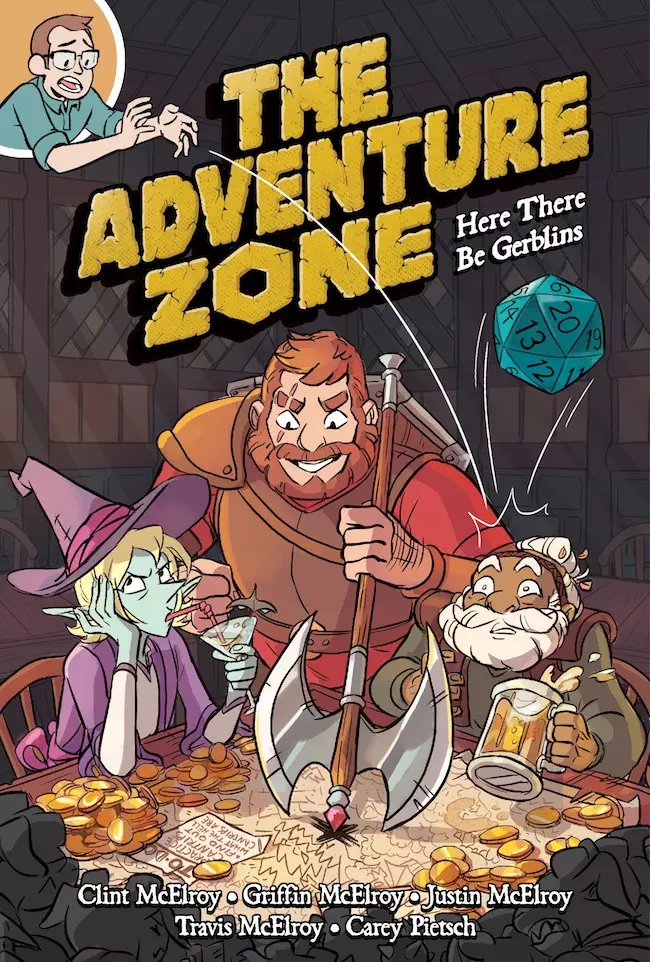 Patrick Rothfuss le a súa introdución á novela gráfica The Adventure Zone 15369_1