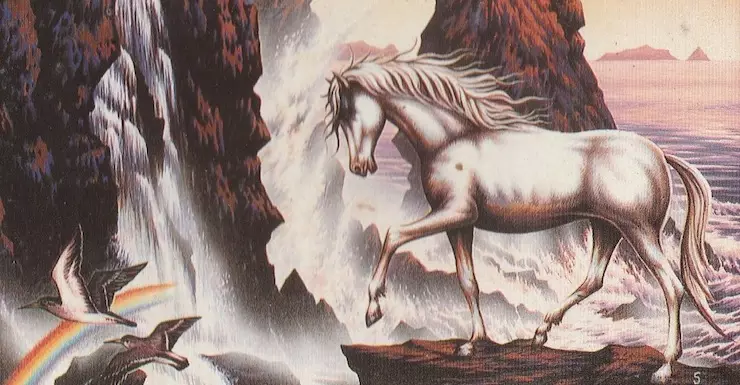 In heul Iersk ferhaal: R.A. MacAvoy's The Grey Horse