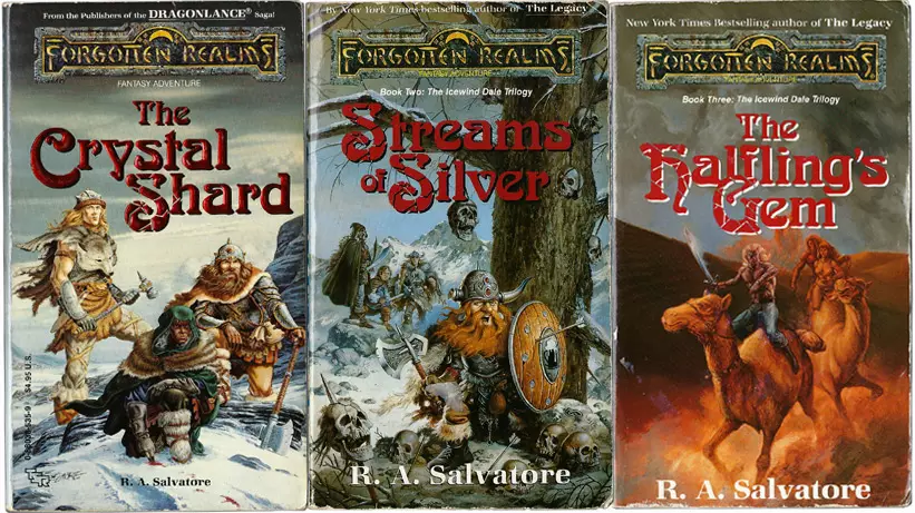 د R.A. Salvatore میراثونه او تیاره یلوس 15438_2