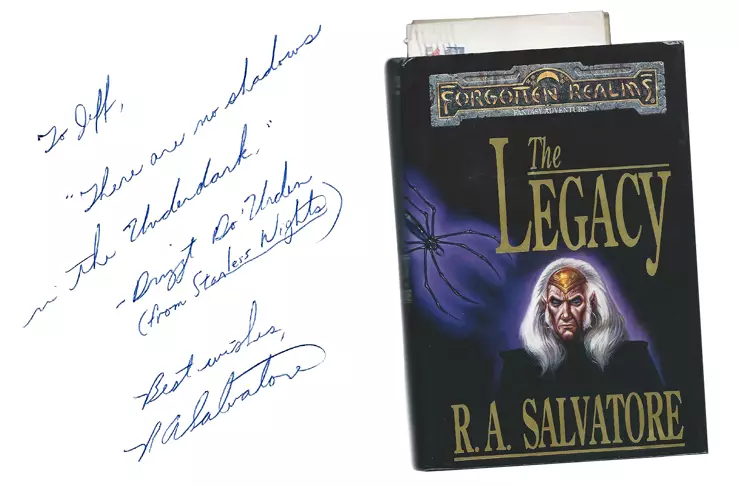 R. A. Salvatore-ի ժառանգությունները և մութ Էլֆերը 15438_4