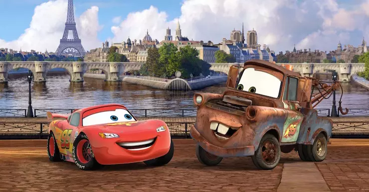 Katange Titin Karamar Farko na Pixar: Motoci 2