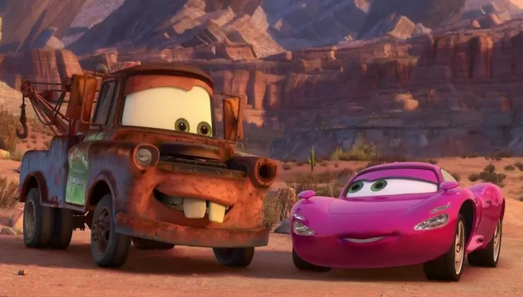 „Pixar“ pirmoji nedidelė kliūtis: automobiliai 2 15478_9