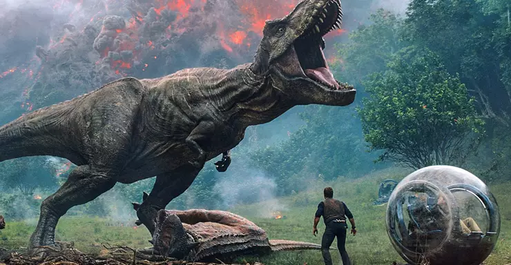 Jurassic World: Fallen Kingdom dá unha nova vida á franquía