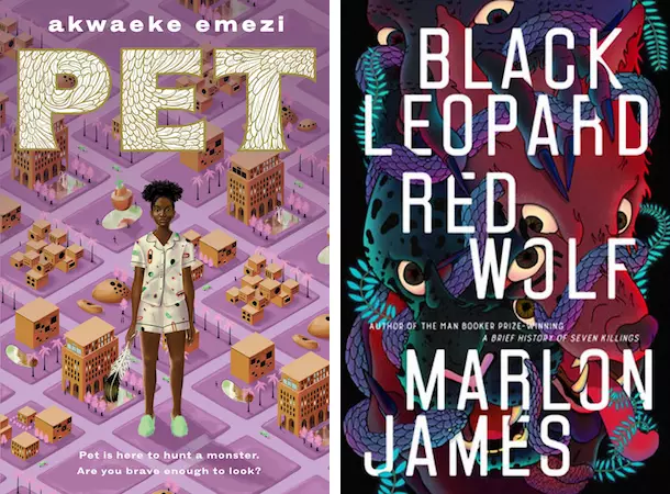Akwaeke Emezi's Pet og Marlon James' Black Leopard, Red Wolf er finalister til 2019 National Book Award