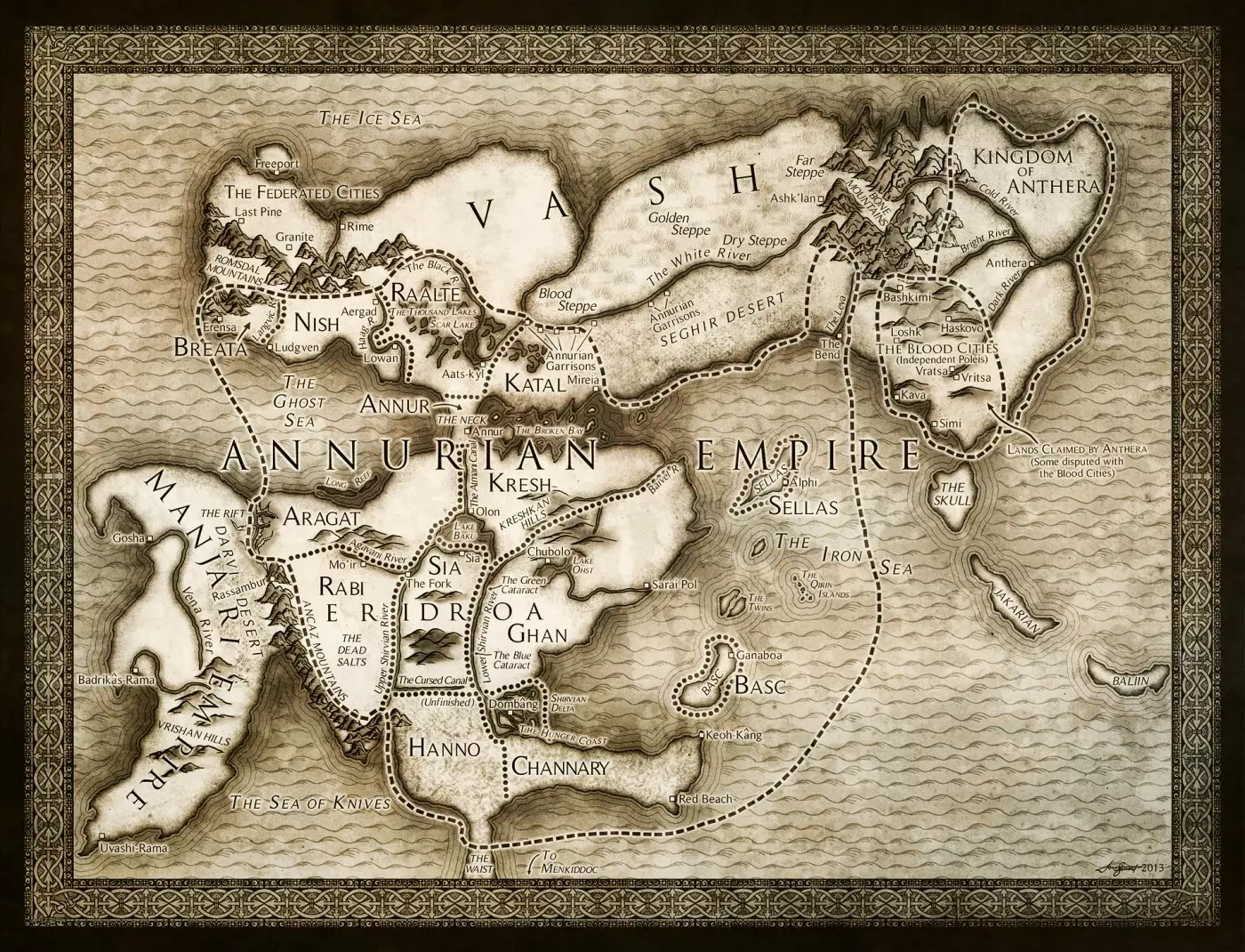 كيفية رسم خريطة لعالم الخيال 15612_9